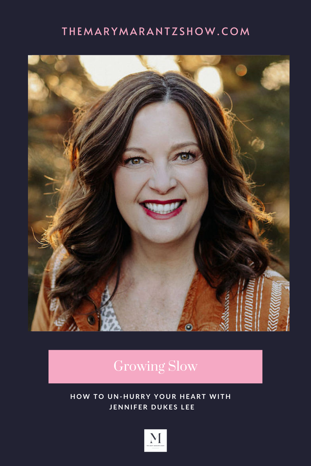 EP. 101: How to Un-Hurry Your Heart With Jennifer Dukes Lee ...